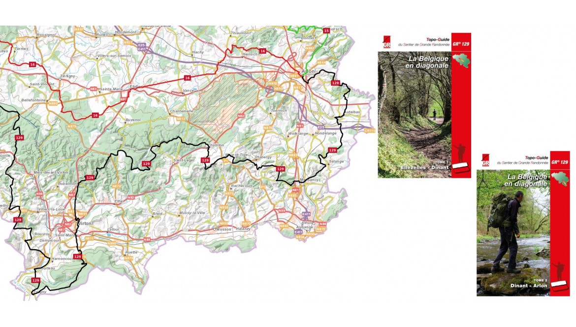 Le plus long GR® de Belgique qui traverse notre pays en diagonale sur ...